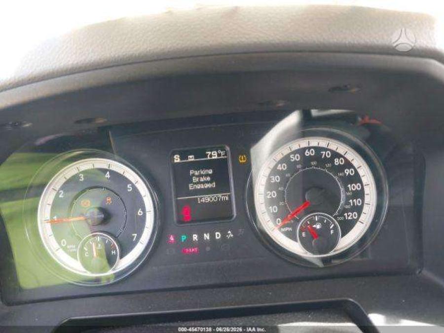 Красный Ram 1500 2017 в Клайпеда, объемом двигателя 0.00 л и пробегом 149 тыс. км за 4500 €, фото 8 на AUTOMOTO.COM.LV