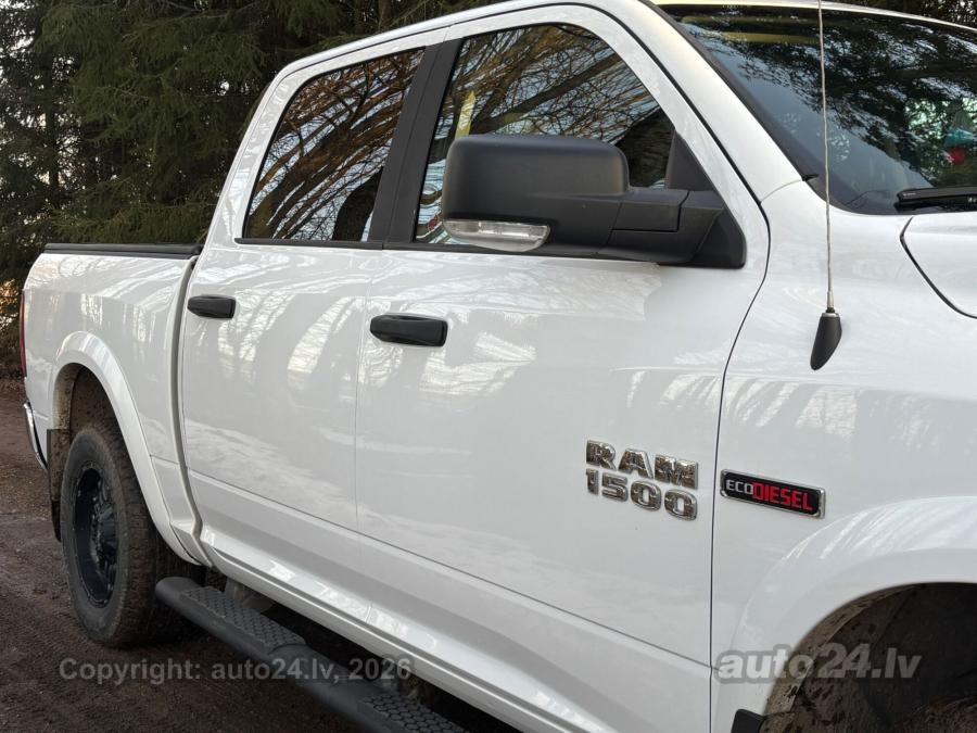 White Ram 1500 2016 in Tallinn, with an engine capacity of 3.00 L and mileage of 220 thousand km for 20000 €, photo 6 on AUTOMOTO.COM.LV