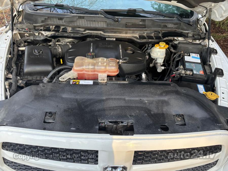 White Ram 1500 2016 in Tallinn, with an engine capacity of 3.00 L and mileage of 220 thousand km for 20000 €, photo 15 on AUTOMOTO.COM.LV