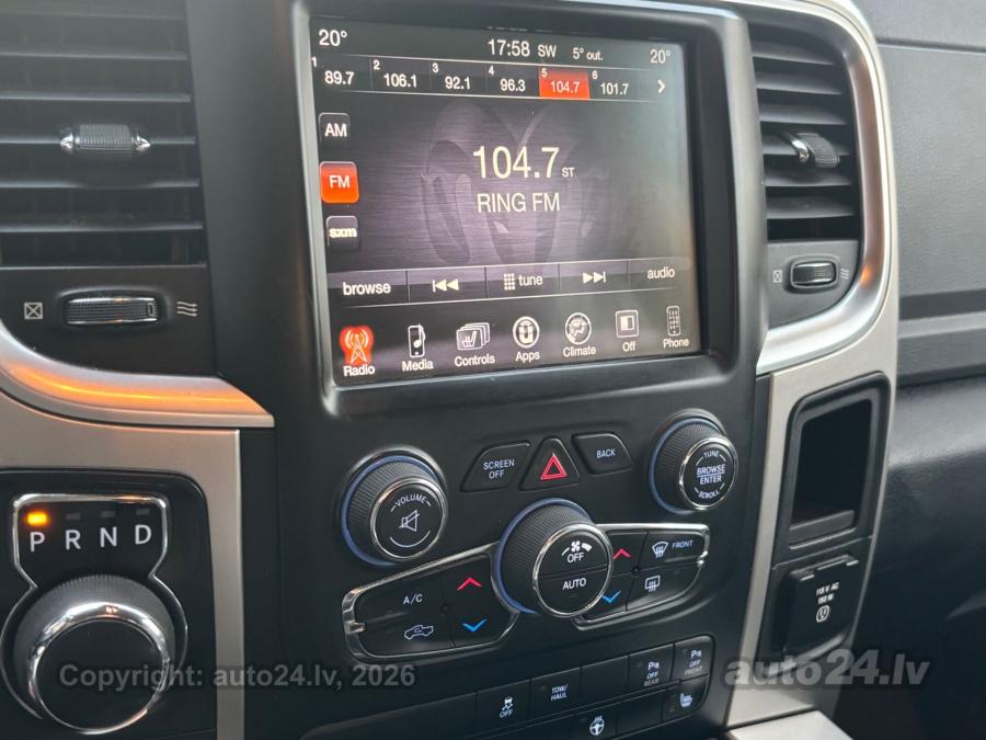 White Ram 1500 2016 in Tallinn, with an engine capacity of 3.00 L and mileage of 220 thousand km for 20000 €, photo 18 on AUTOMOTO.COM.LV