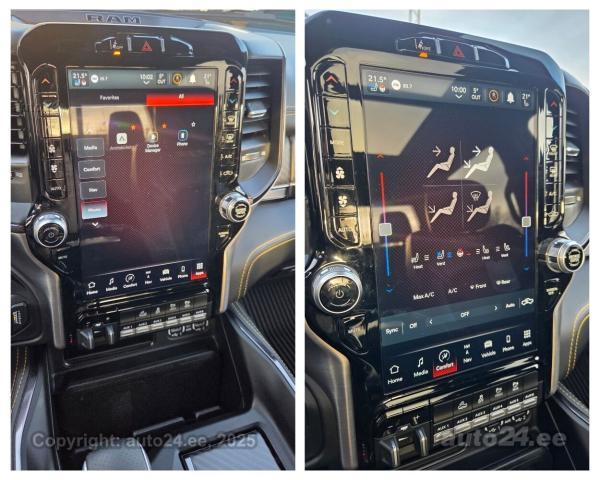 Желтый Ram 1500 2023 в Тарту, объемом двигателя 6.20 л и пробегом 64 тыс. км за 99990 €, фото 11 на AUTOMOTO.COM.LV