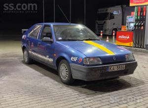Blue Renault 19 1989 in Riga, with an engine capacity of 1.20 L and mileage of 173 thousand km for 400 €, photo  on AUTOMOTO.COM.LV
