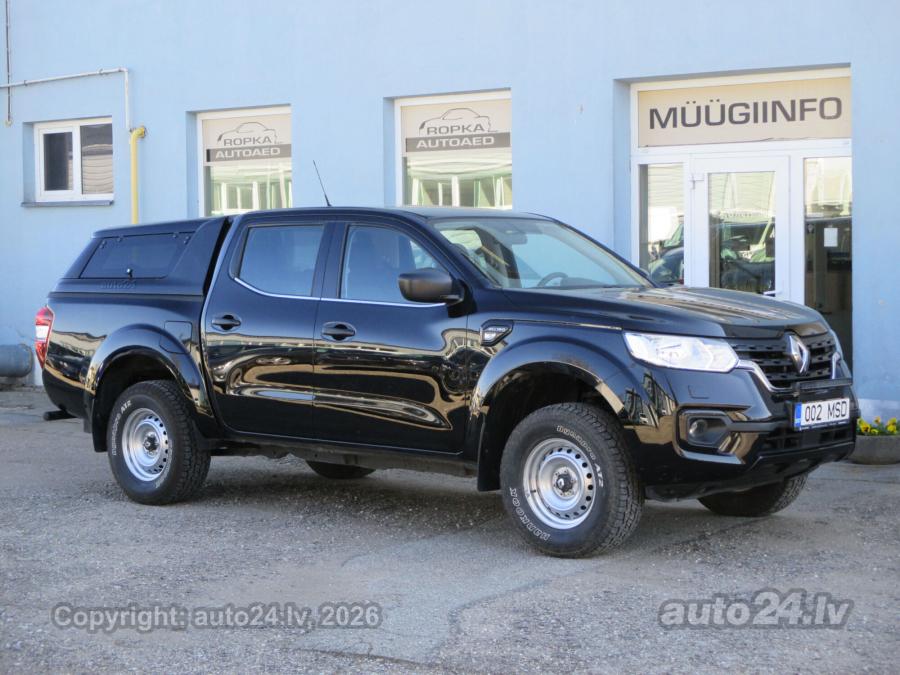 Black Renault Alaskan 2018 in Tartu, with an engine capacity of 2.30 L and mileage of 263 thousand km for 13900 €, photo 1 on AUTOMOTO.COM.LV