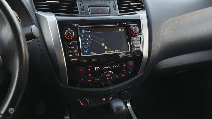 Black Renault Alaskan 2019 in Vilnius, with an engine capacity of 2.30 L and mileage of 244 thousand km for 16180 €, photo 10 on AUTOMOTO.COM.LV