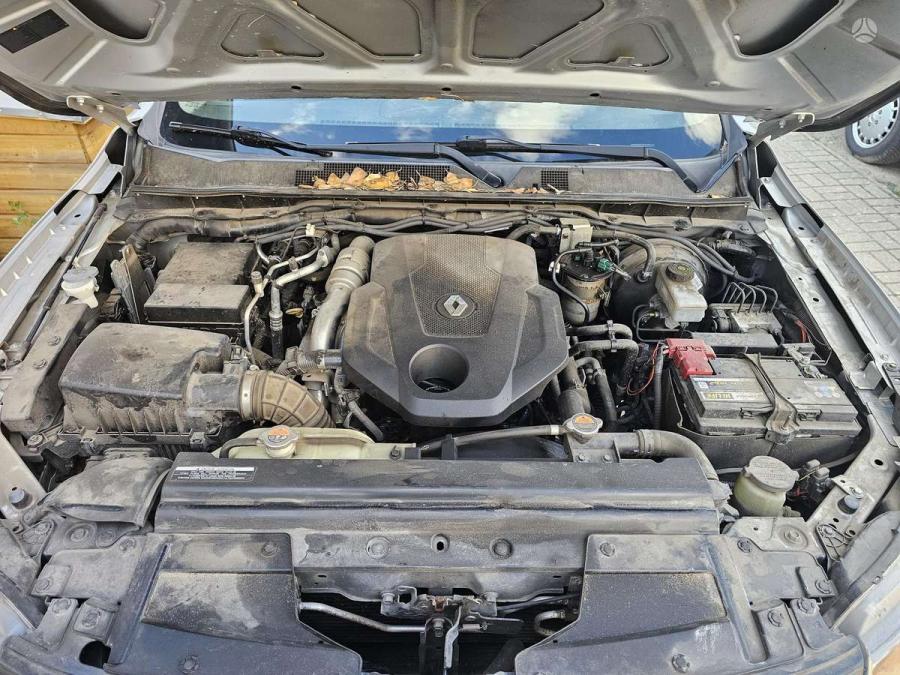Grey Renault Alaskan 2017 in Kelme, with an engine capacity of 2.30 L and mileage of 238 thousand km for 9700 €, photo 18 on AUTOMOTO.COM.LV
