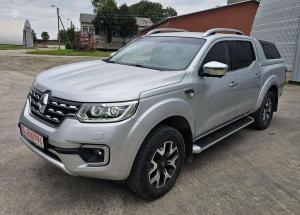 Grey Renault Alaskan 2017 in Kelme, with an engine capacity of 2.30 L and mileage of 238 thousand km for 10800 €, photo  on AUTOMOTO.COM.LV