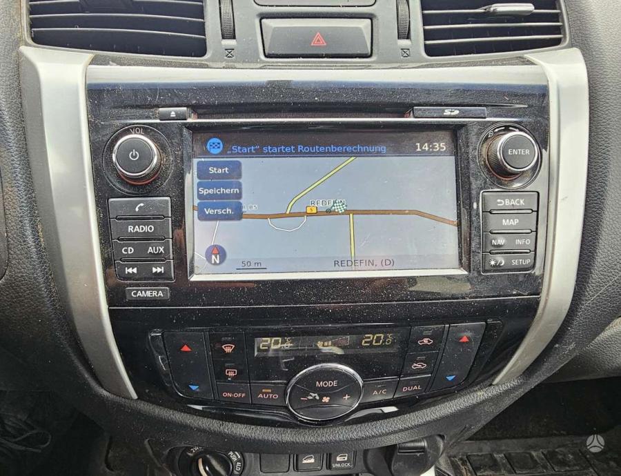 Grey Renault Alaskan 2017 in Kelme, with an engine capacity of 2.30 L and mileage of 238 thousand km for 10800 €, photo 12 on AUTOMOTO.COM.LV