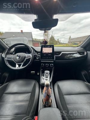 Black Renault Arkana 2022 in Valmiera, with an engine capacity of 1.60 L and mileage of 69 thousand km for 23000 €, photo 7 on AUTOMOTO.COM.LV