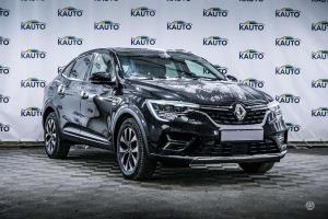 Black Renault Arkana 2021 in Kaunas, with an engine capacity of 1.60 L and mileage of 182 thousand km for 15990 €, photo 2 on AUTOMOTO.COM.LV