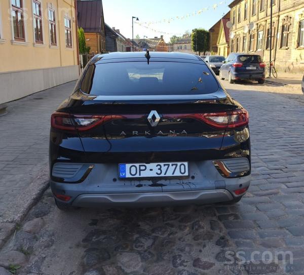Melns Renault Arkana 2021 Jelgava, ar dzinēja tilpumu 1.30 L un nobraukumu 0 tūkst. km par 13990 €, foto 6 vietnē AUTOMOTO.COM.LV