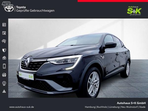 Melns Renault Arkana 2022 Kauņa, ar dzinēja tilpumu 1.60 L un nobraukumu 75 tūkst. km par 23409 €, foto 1 vietnē AUTOMOTO.COM.LV