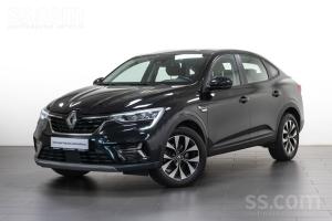 Black Renault Arkana 2022 in Riga, with an engine capacity of 1.60 L and mileage of 72 thousand km for 17500 €, photo  on AUTOMOTO.COM.LV