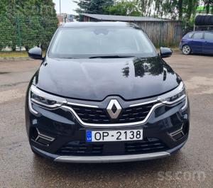 Melns Renault Arkana 2022 Jelgava, ar dzinēja tilpumu 1.60 L un nobraukumu 0 tūkst. km par 13490 €, foto  vietnē AUTOMOTO.COM.LV