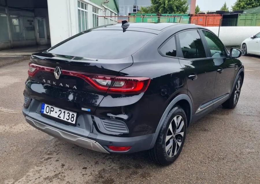 Melns Renault Arkana 2022 Jelgava, ar dzinēja tilpumu 1.60 L un nobraukumu 155 tūkst. km par 13490 €, foto 8 vietnē AUTOMOTO.COM.LV