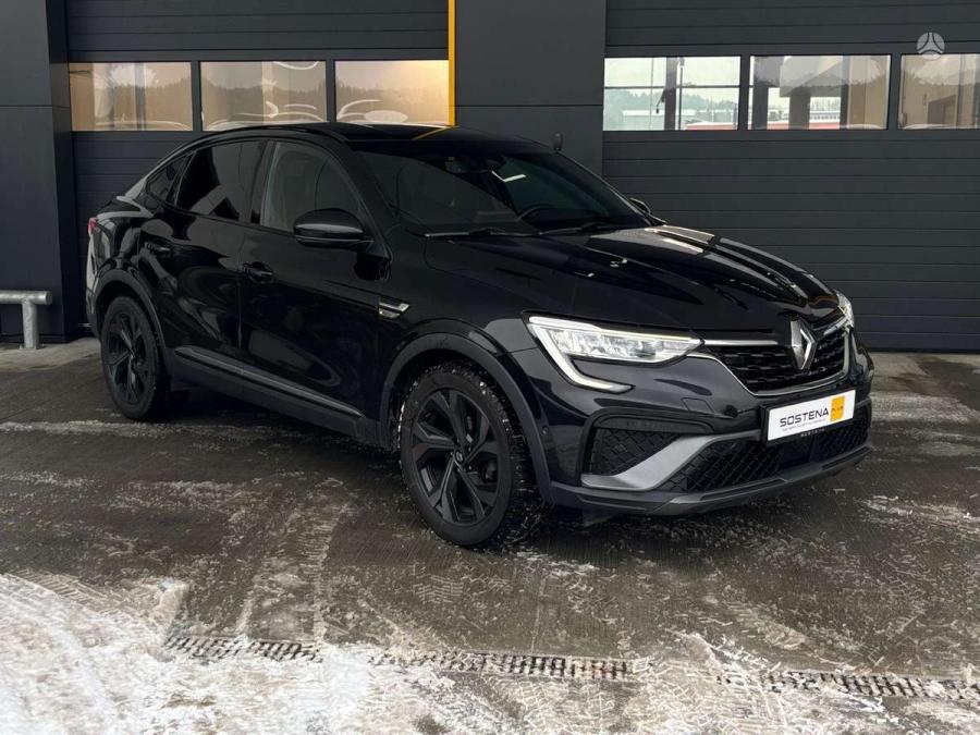 Melns Renault Arkana 2023 Viļņa, ar dzinēja tilpumu 1.30 L un nobraukumu 55 tūkst. km par 22000 €, foto 1 vietnē AUTOMOTO.COM.LV