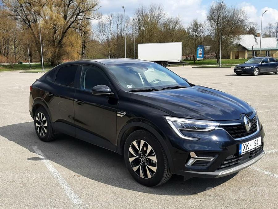 Melns Renault Arkana 2023 Jēkabpils, ar dzinēja tilpumu 1.60 L un nobraukumu 72 tūkst. km par 19500 €, foto 1 vietnē AUTOMOTO.COM.LV