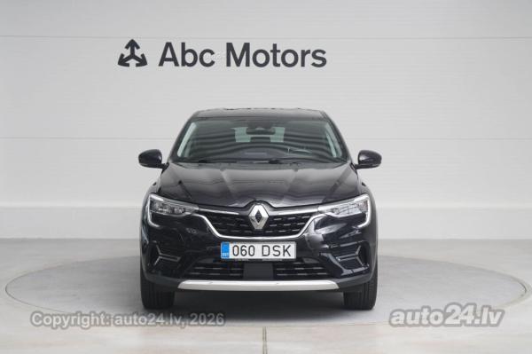 Black Renault Arkana 2021 in Tallinn, with an engine capacity of 1.30 L and mileage of 112 thousand km for 16990 €, photo 2 on AUTOMOTO.COM.LV