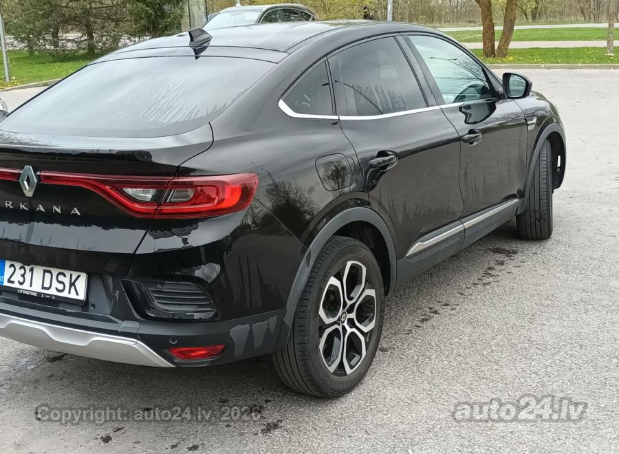 Melns Renault Arkana 2021 Tallina, ar dzinēja tilpumu 1.30 L un nobraukumu 52 tūkst. km par 17900 €, foto 7 vietnē AUTOMOTO.COM.LV