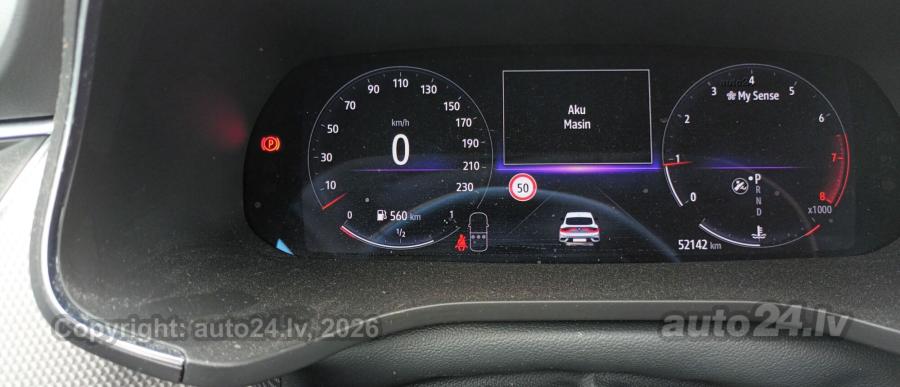 Melns Renault Arkana 2021 Tallina, ar dzinēja tilpumu 1.30 L un nobraukumu 52 tūkst. km par 17900 €, foto 12 vietnē AUTOMOTO.COM.LV