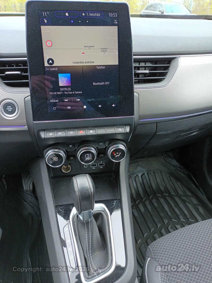 Melns Renault Arkana 2021 Tallina, ar dzinēja tilpumu 1.30 L un nobraukumu 52 tūkst. km par 17900 €, foto 13 vietnē AUTOMOTO.COM.LV