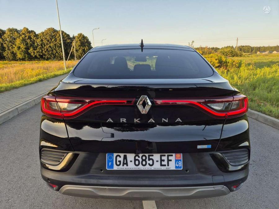 Melns Renault Arkana 2021 Tauragė, ar dzinēja tilpumu 1.60 L un nobraukumu 227 tūkst. km par 10500 €, foto 6 vietnē AUTOMOTO.COM.LV