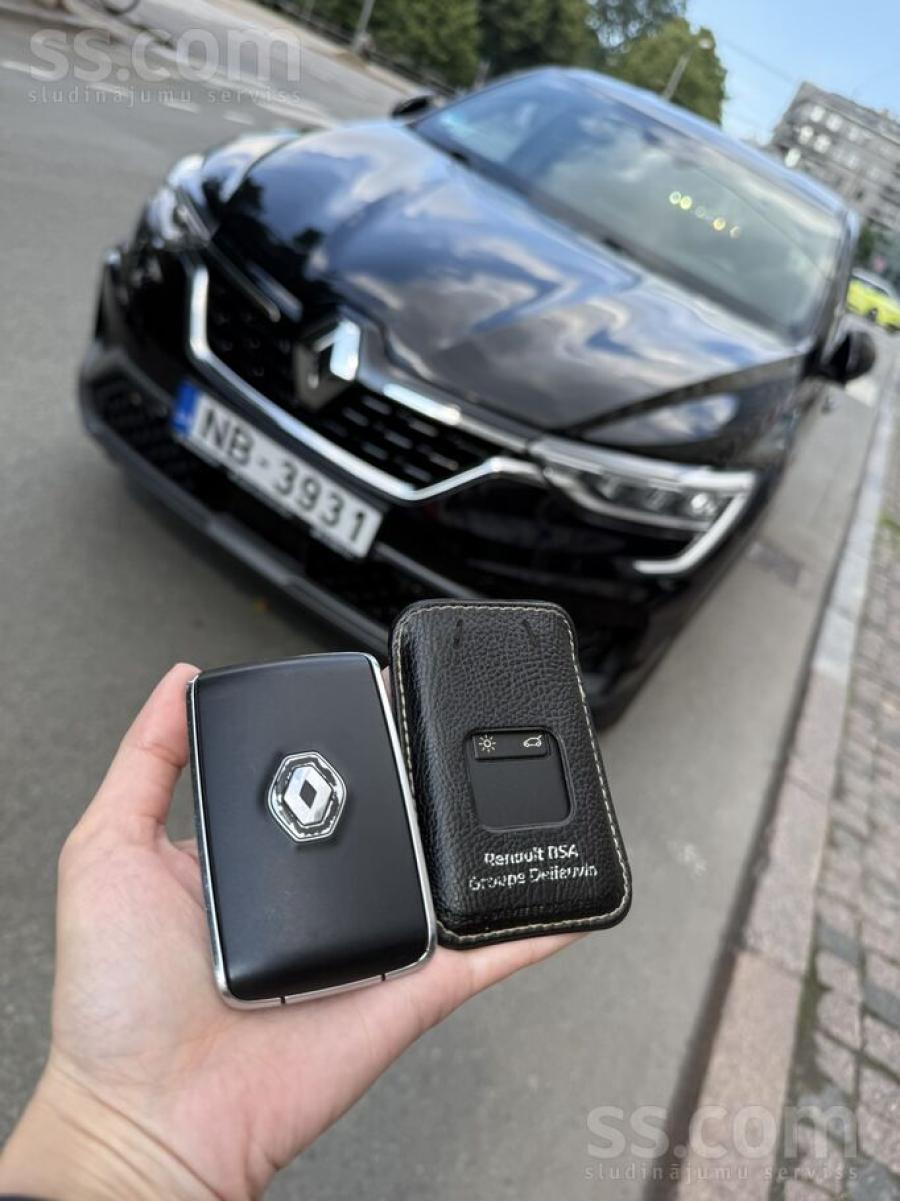 Black Renault Arkana 2022 in Riga, with an engine capacity of 1.60 L and mileage of 116 thousand km for 16500 €, photo 3 on AUTOMOTO.COM.LV