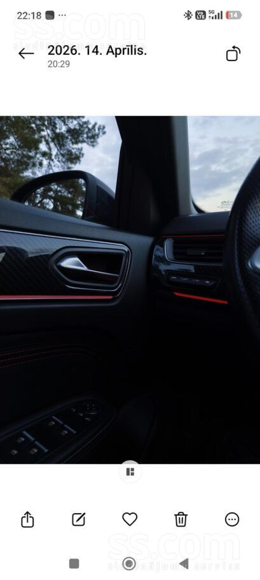 Black Renault Arkana 2022 in Jurmala, with an engine capacity of 1.60 L and mileage of 87 thousand km for 25000 €, photo 15 on AUTOMOTO.COM.LV