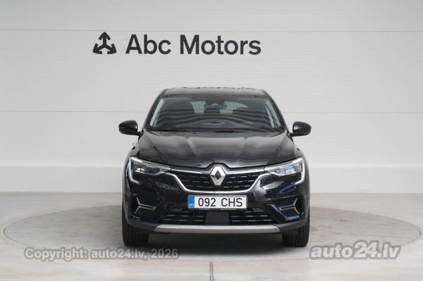 Renault Arkana 2023 in Tallinn on AUTOMOTO.COM.LV Black Renault Arkana 2023 in Tallinn, with an engine capacity of 1.30 L and mileage of 34 thousand km for 18990 €, photo 3 on AUTOMOTO.COM.LV