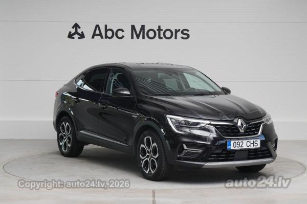Renault Arkana 2023 in Tallinn on AUTOMOTO.COM.LV Black Renault Arkana 2023 in Tallinn, with an engine capacity of 1.30 L and mileage of 34 thousand km for 18990 €, photo 4 on AUTOMOTO.COM.LV