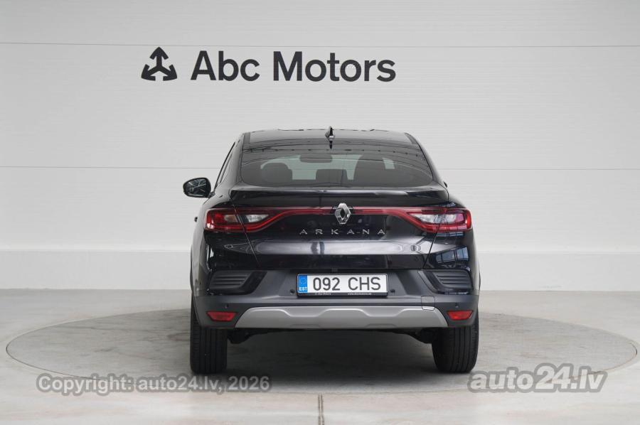 Black Renault Arkana 2023 in Tallinn, with an engine capacity of 1.30 L and mileage of 34 thousand km for 18990 €, photo 6 on AUTOMOTO.COM.LV