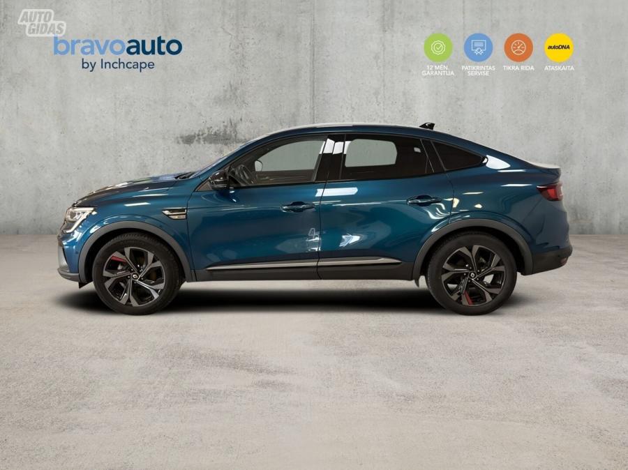 Blue Renault Arkana 2022 in Vilnius, with an engine capacity of 1.60 L and mileage of 67 thousand km for 19700 €, photo 3 on AUTOMOTO.COM.LV