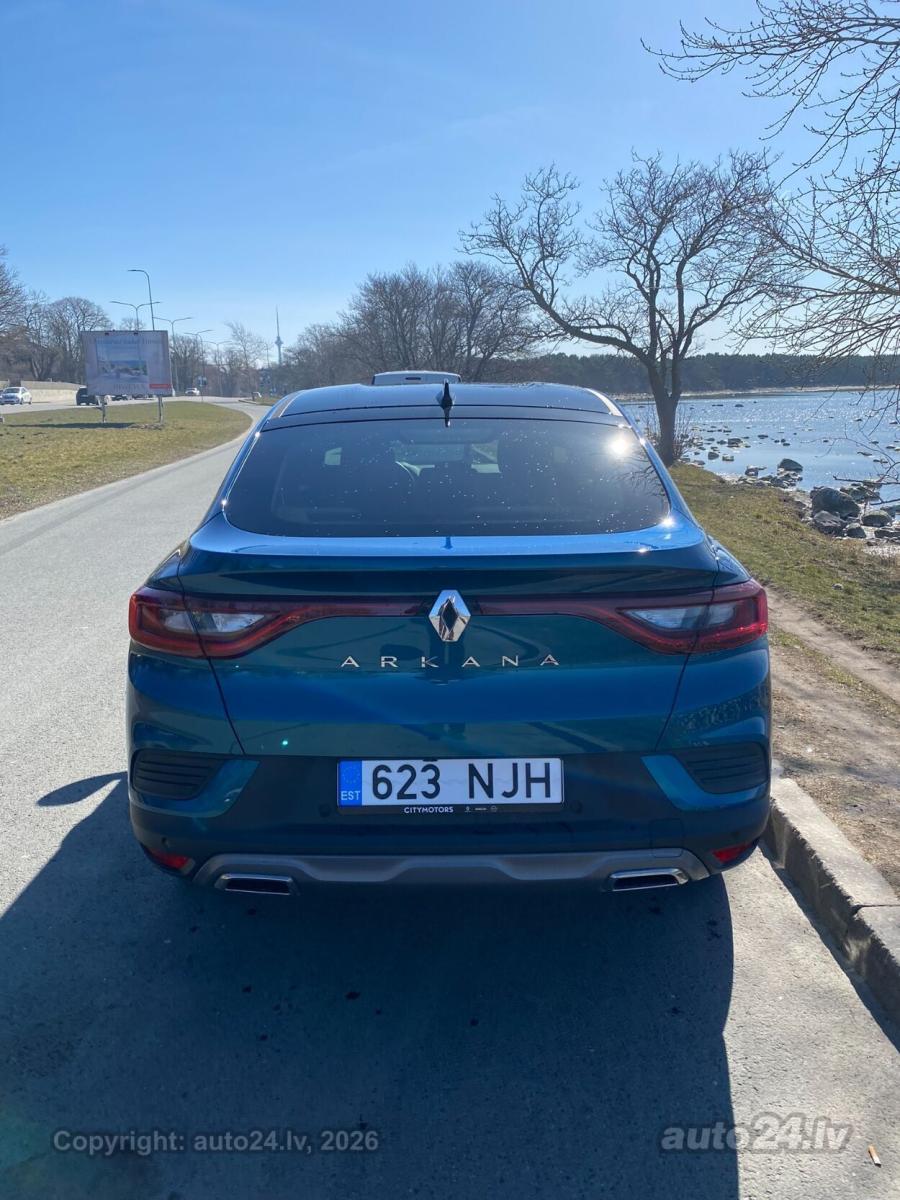 Zils Renault Arkana 2021 Tallina, ar dzinēja tilpumu 1.30 L un nobraukumu 38 tūkst. km par 19200 €, foto 6 vietnē AUTOMOTO.COM.LV