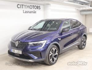 Blue Renault Arkana 2024 in Tallinn, with an engine capacity of 1.60 L and mileage of 46 thousand km for 23900 €, photo  on AUTOMOTO.COM.LV