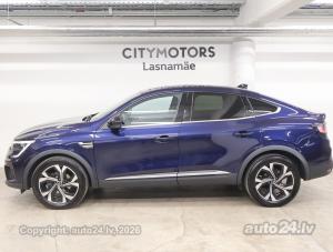 Blue Renault Arkana 2024 in Tallinn, with an engine capacity of 1.60 L and mileage of 46 thousand km for 23900 €, photo 3 on AUTOMOTO.COM.LV