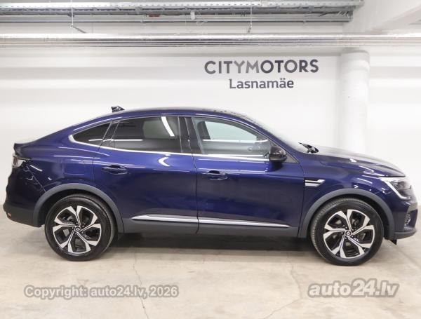 Blue Renault Arkana 2024 in Tallinn, with an engine capacity of 1.60 L and mileage of 46 thousand km for 23900 €, photo 6 on AUTOMOTO.COM.LV