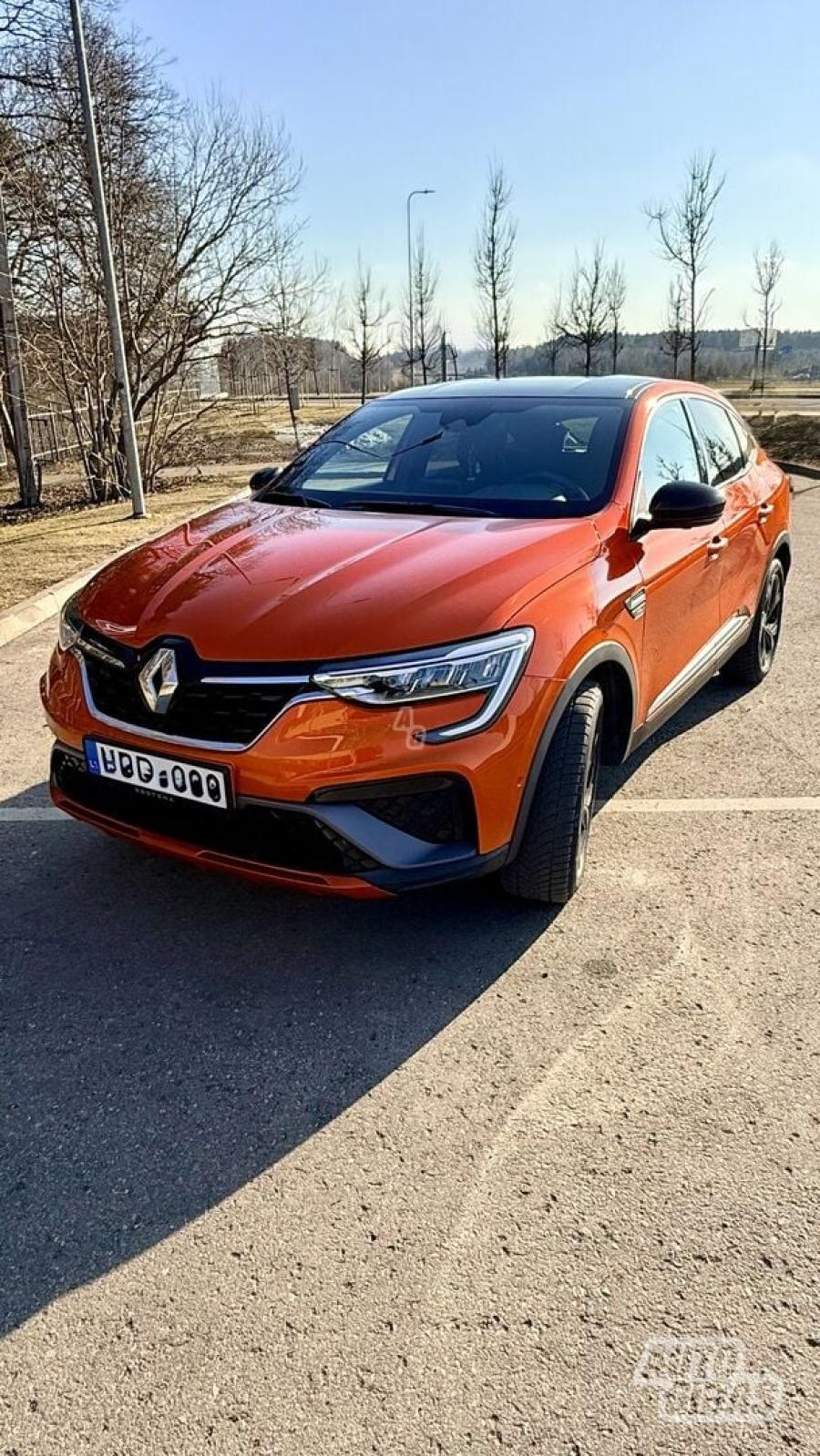 Renault Arkana 2022 in Vilnius, with an engine capacity of 1.60 L and mileage of 60 thousand km for 19000 €, photo 1 on AUTOMOTO.COM.LV