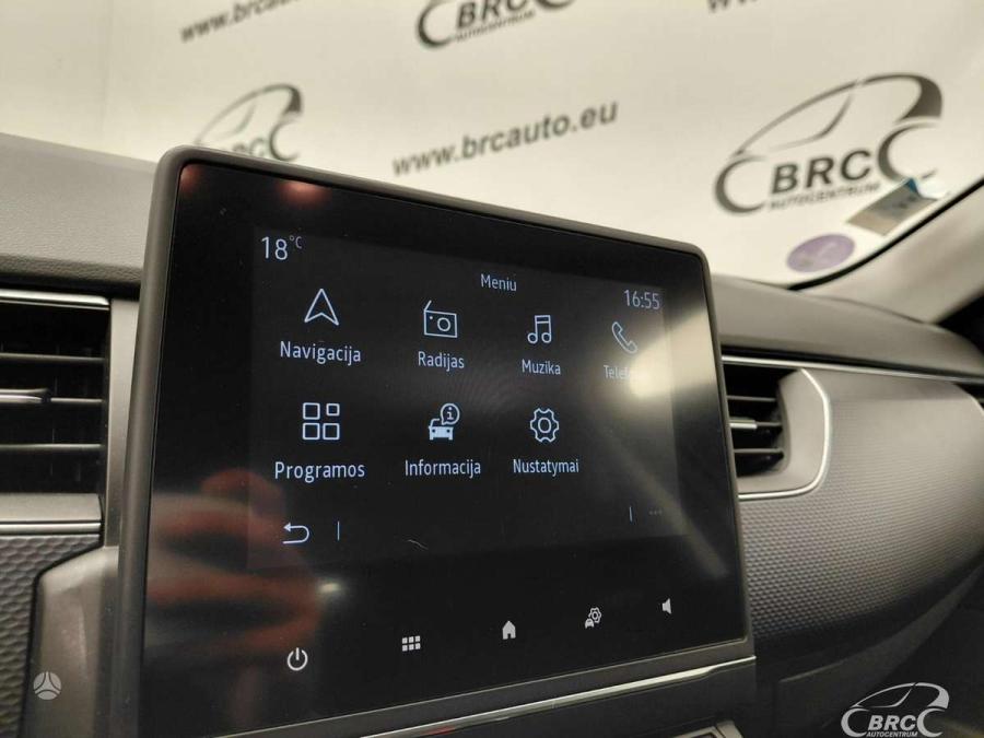 Grey Renault Arkana 2021 in Vilnius, with an engine capacity of 1.60 L and mileage of 137 thousand km for 13800 €, photo 30 on AUTOMOTO.COM.LV