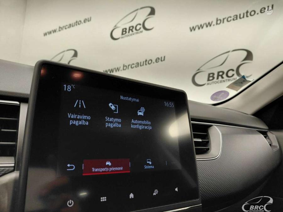 Grey Renault Arkana 2021 in Vilnius, with an engine capacity of 1.60 L and mileage of 137 thousand km for 13800 €, photo 31 on AUTOMOTO.COM.LV