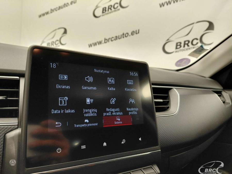 Grey Renault Arkana 2021 in Vilnius, with an engine capacity of 1.60 L and mileage of 137 thousand km for 13800 €, photo 32 on AUTOMOTO.COM.LV