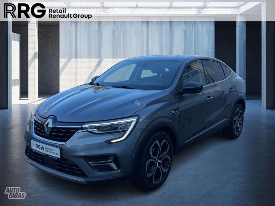 Grey Renault Arkana 2022 in Kaunas, with an engine capacity of 1.30 L and mileage of 63 thousand km for 22390 €, photo 1 on AUTOMOTO.COM.LV