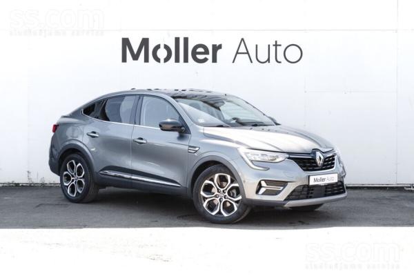 Grey Renault Arkana 2022 in Riga, with an engine capacity of 1.60 L and mileage of 82 thousand km for 16900 €, photo 2 on AUTOMOTO.COM.LV