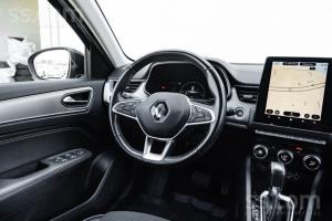 Grey Renault Arkana 2022 in Riga, with an engine capacity of 1.60 L and mileage of 82 thousand km for 16900 €, photo 25 on AUTOMOTO.COM.LV