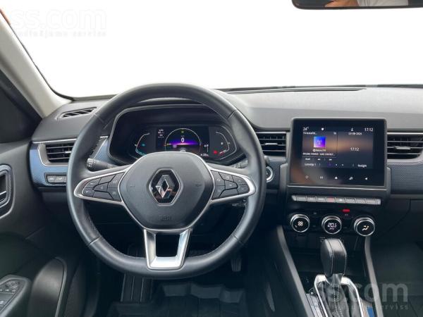 Grey Renault Arkana 2022 in Riga, with an engine capacity of 1.60 L and mileage of 35 thousand km for 19990 €, photo 9 on AUTOMOTO.COM.LV