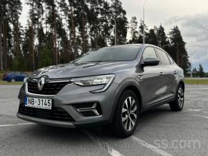 Grey Renault Arkana 2022 in Riga, with an engine capacity of 1.30 L and mileage of 62 thousand km for 16000 €, photo  on AUTOMOTO.COM.LV