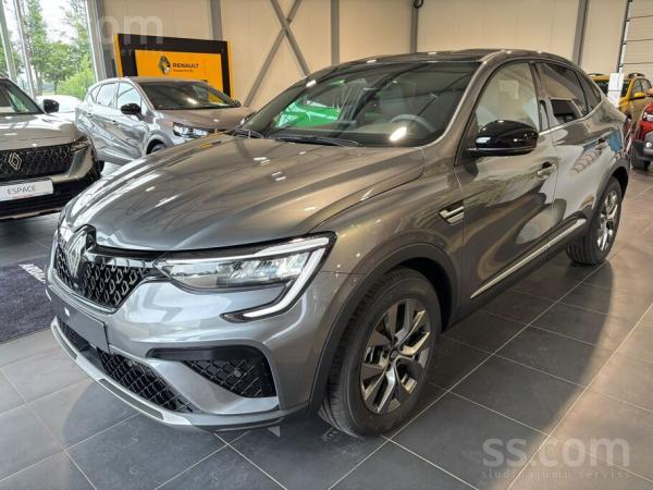 Pelēks Renault Arkana 2026 Liepāja, ar dzinēja tilpumu 1.60 L un nobraukumu 0 tūkst. km par 25980 €, foto 1 vietnē AUTOMOTO.COM.LV