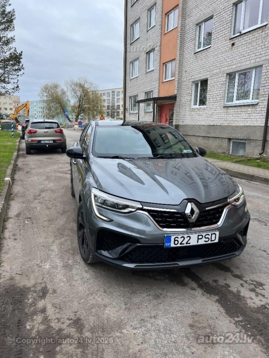 Grey Renault Arkana 2022 in Tallinn, with an engine capacity of 1.60 L and mileage of 68 thousand km for 20500 €, photo 12 on AUTOMOTO.COM.LV