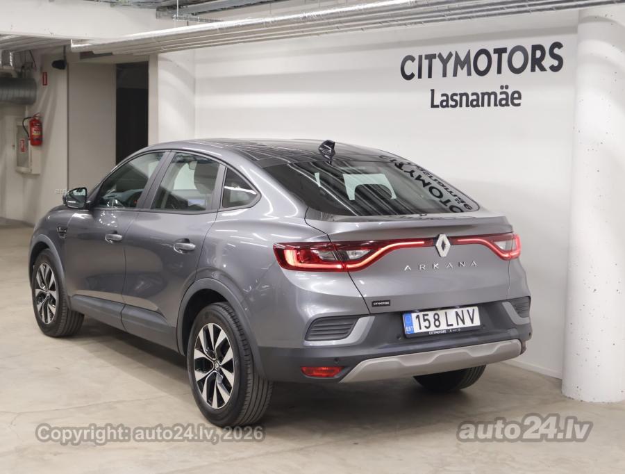 Grey Renault Arkana 2023 in Tallinn, with an engine capacity of 1.30 L and mileage of 50 thousand km for 17900 €, photo 4 on AUTOMOTO.COM.LV