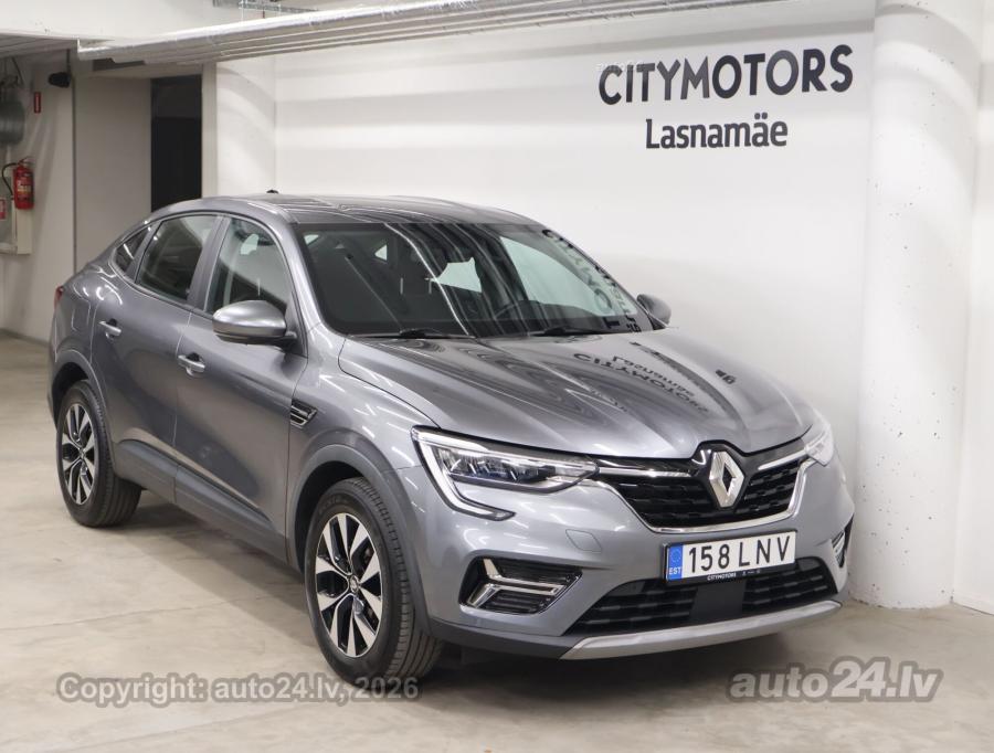 Grey Renault Arkana 2023 in Tallinn, with an engine capacity of 1.30 L and mileage of 50 thousand km for 17900 €, photo 5 on AUTOMOTO.COM.LV