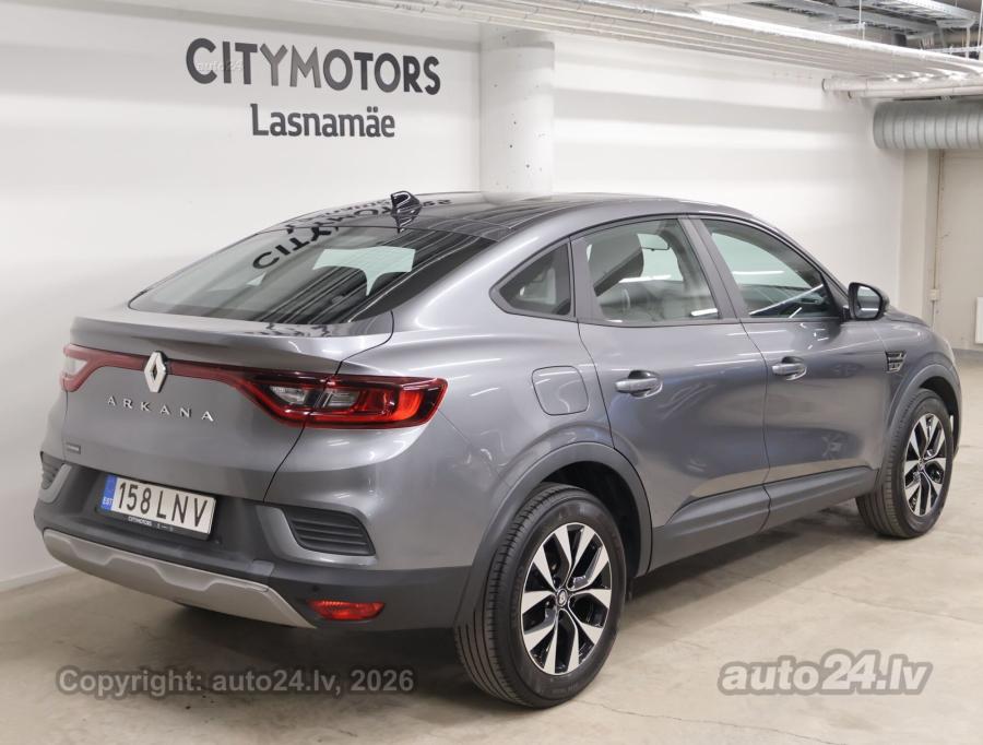 Grey Renault Arkana 2023 in Tallinn, with an engine capacity of 1.30 L and mileage of 50 thousand km for 17900 €, photo 7 on AUTOMOTO.COM.LV