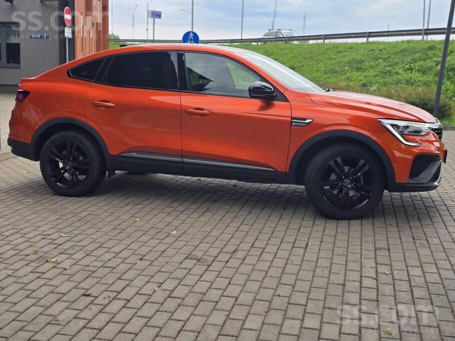 Oranžs Renault Arkana 2021 Daugavpils, ar dzinēja tilpumu 1.30 L un nobraukumu 29 tūkst. km par 19000 €, foto 9 vietnē AUTOMOTO.COM.LV